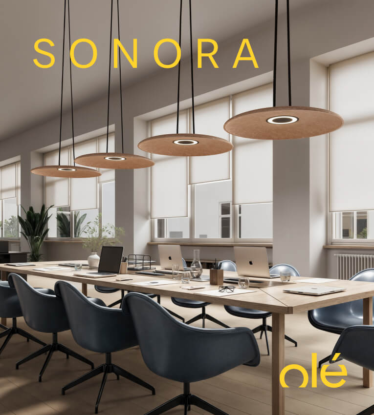 Olé Lighting | Lighting design | Sustainable lamps